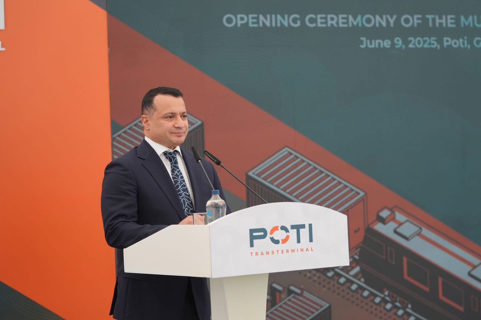 Grand Opening of Poti Trans Terminal: Strengthening the Middle Corridor ...